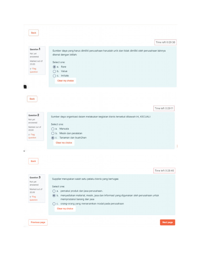 Sesi 01 Kuis Analisis Dan Perancangan Perusahaan | PDF