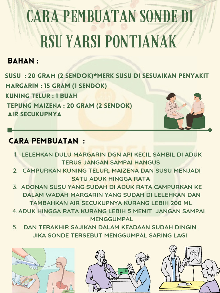 Cara Buat Sonde | PDF