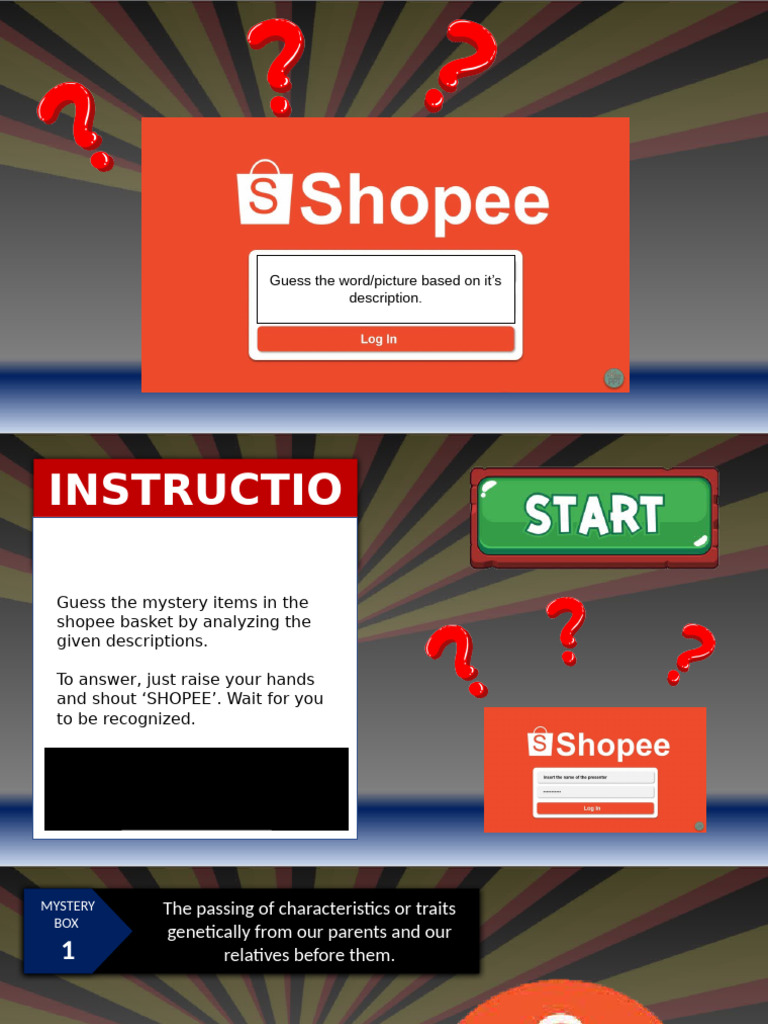 SHOPEE DELIVERY Powerpoint Template | PDF