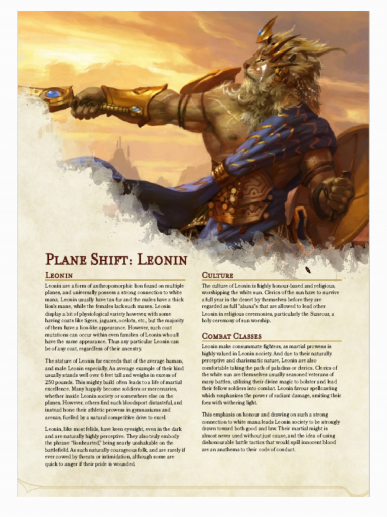 Leonin | PDF
