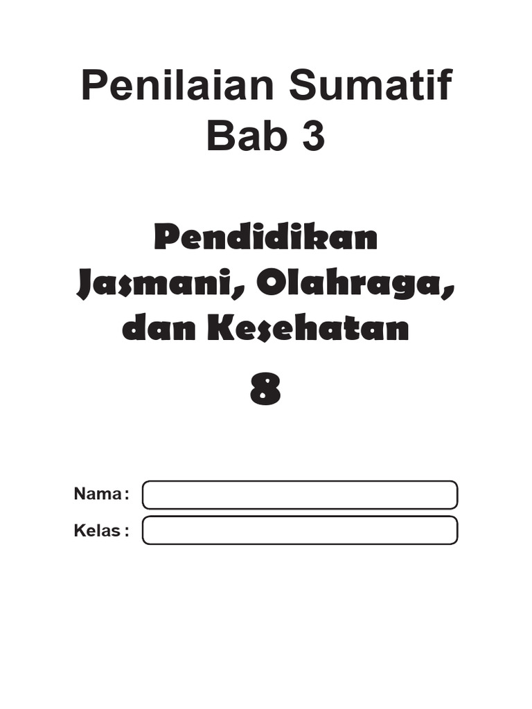Soal Lompat Jauh Pilihan Ganda | PDF