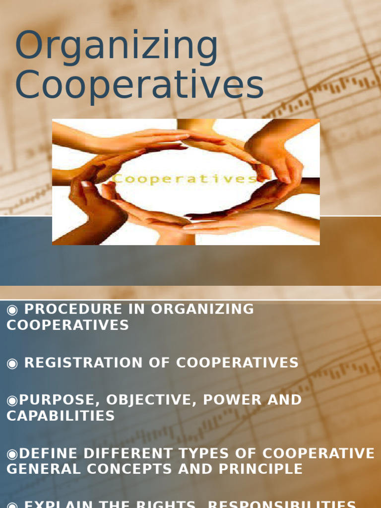 Steps to Organize a Cooperative | PDF | Cooperative | Business