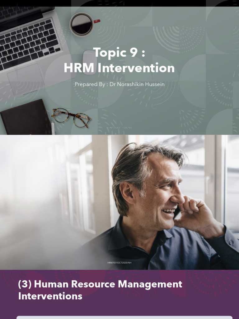 Topic 10 HRM INTERVENTION | PDF | Performance Appraisal | Human ...