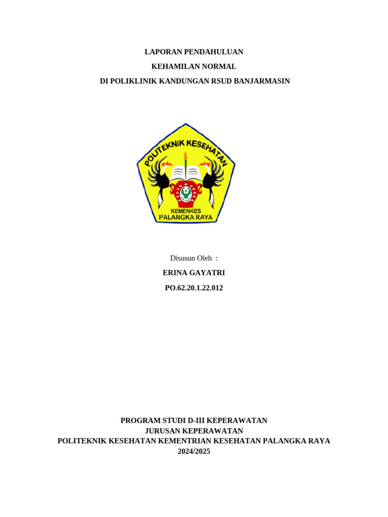 LP Draft Poli Kandungan | PDF