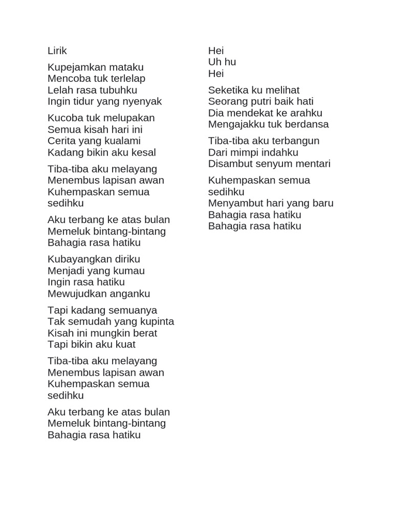 Lirik | PDF