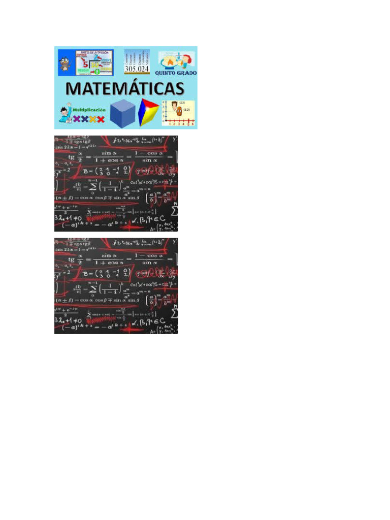 MATEMATICA 5 | PDF