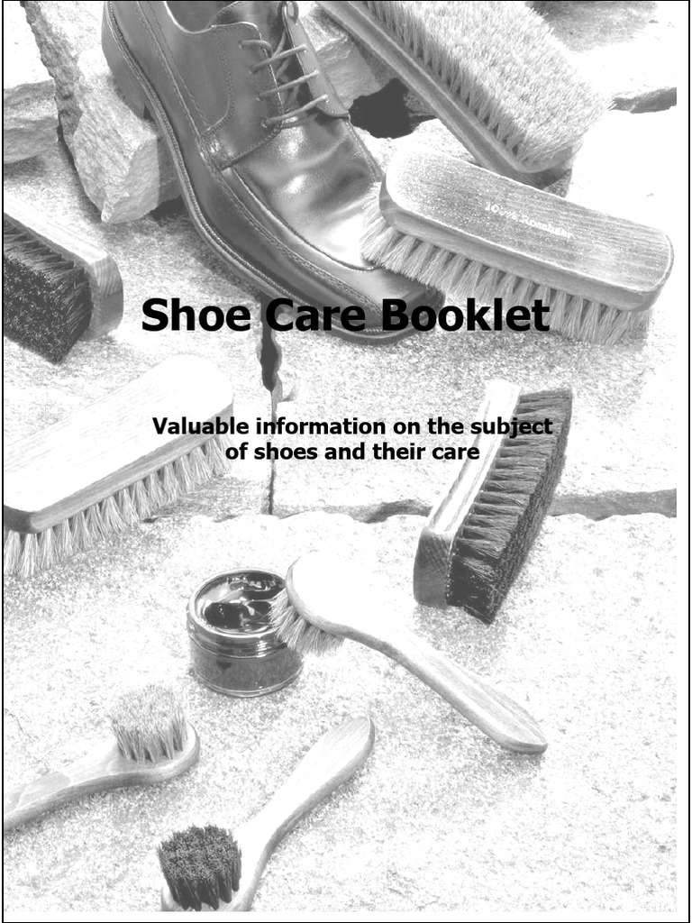 Shoe Care Booklet | PDF