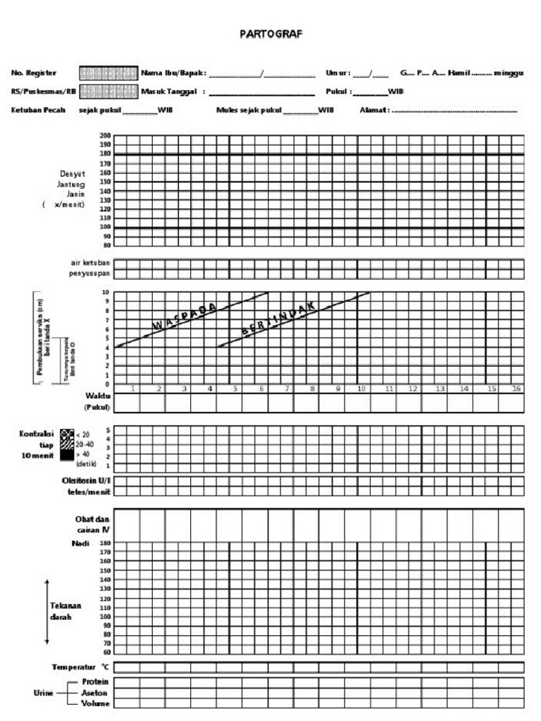 Partograf | PDF