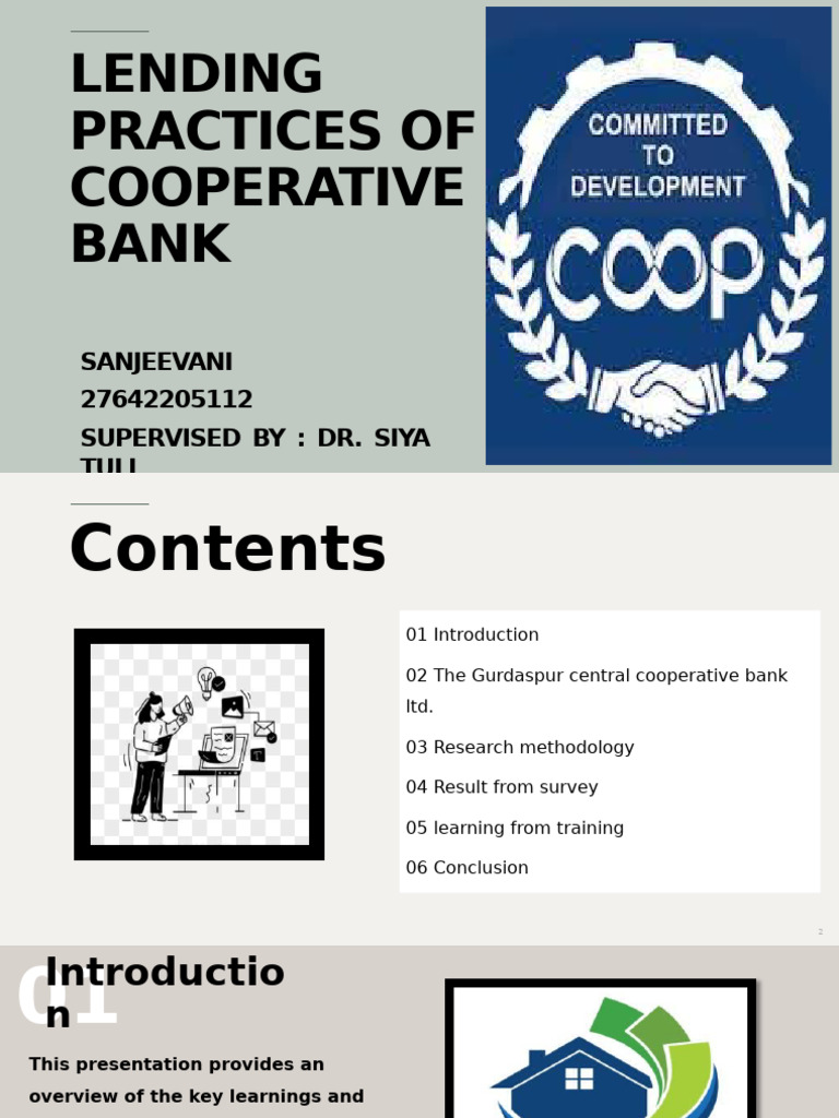 Gurdaspur Cooperative Bank Lending Insights | PDF | Loans | P Value
