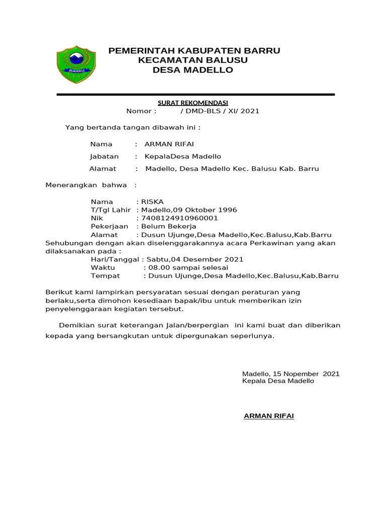 Izin Penutupan Jalan | PDF