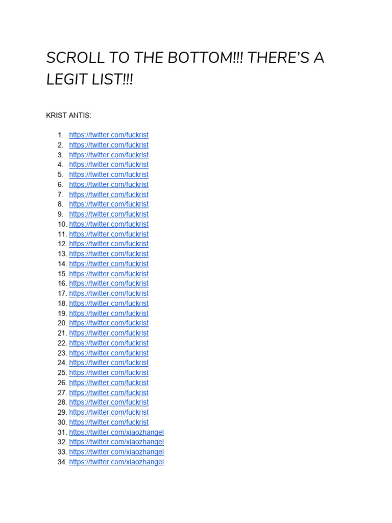 Krist Anti Database | PDF