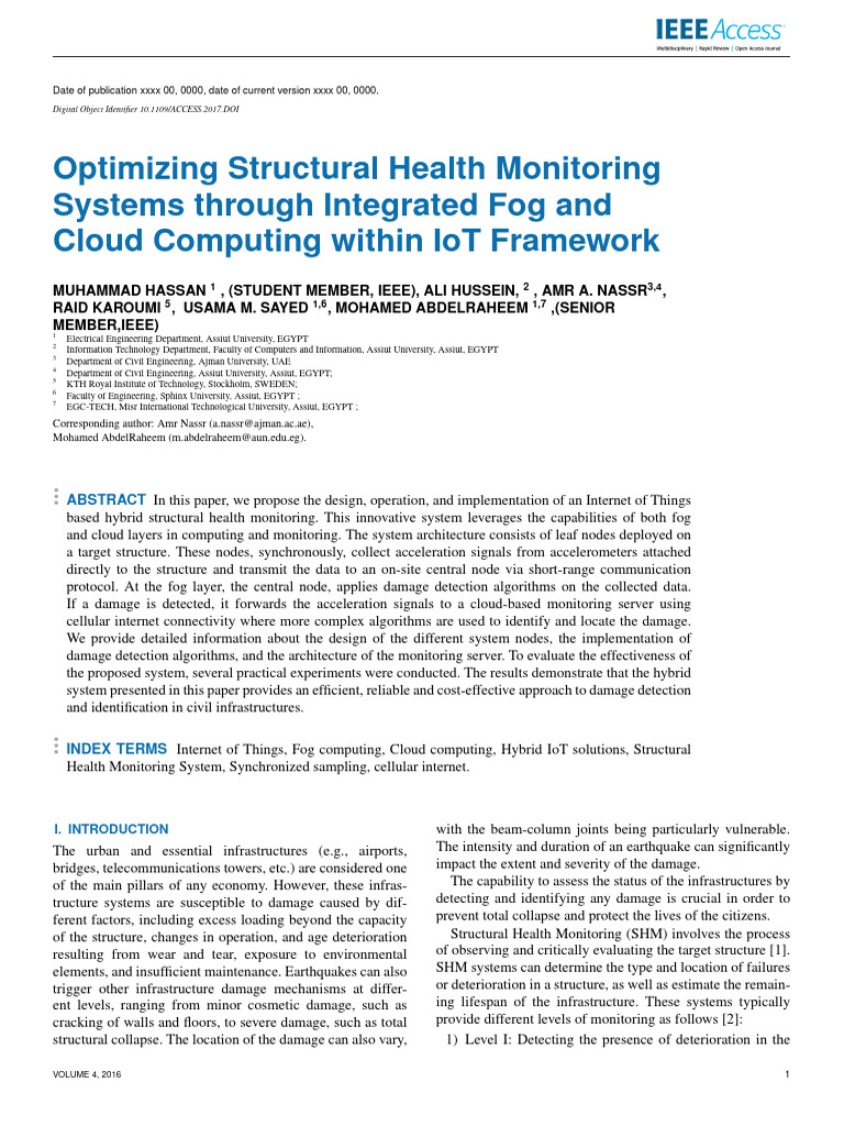 Optimizing Structural Health Monitoring Systems TH | PDF