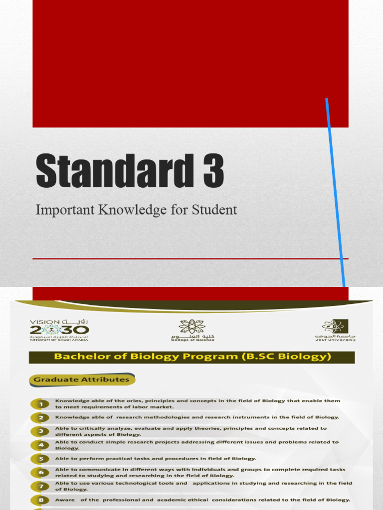 Standarad 3 For Students | PDF