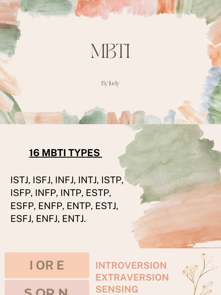 Mbti | PDF