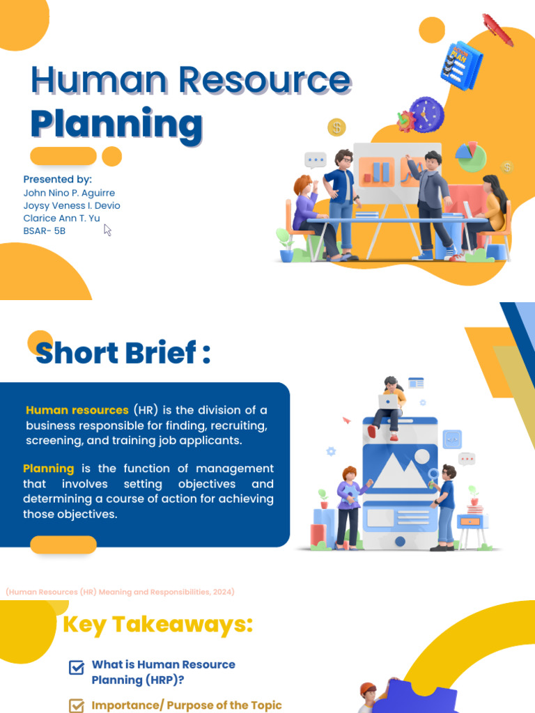 Group 3 Human Resource Planning | PDF