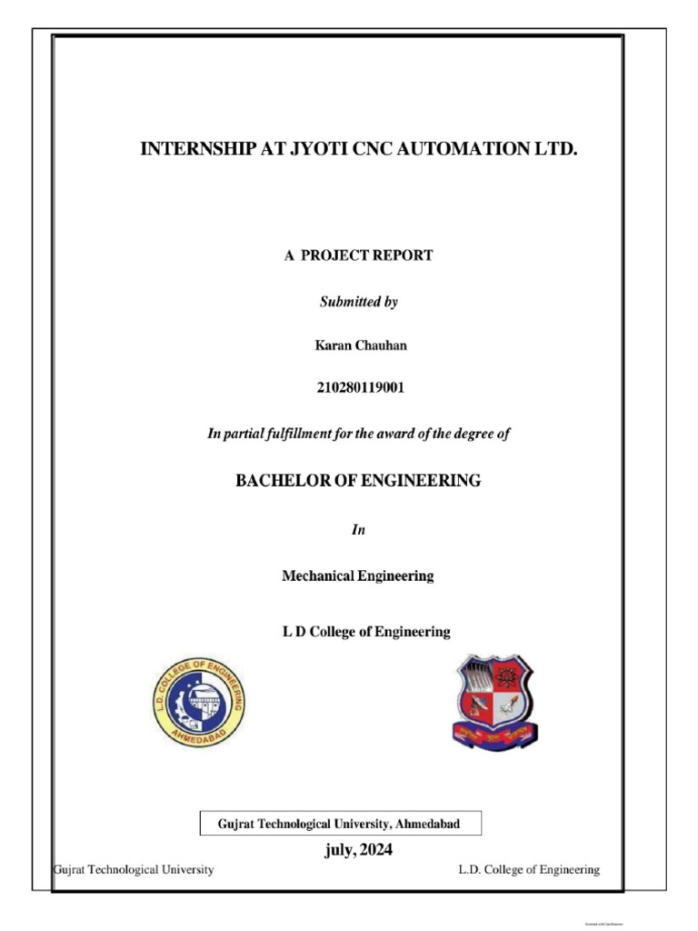 Karan Chauhan Report | PDF