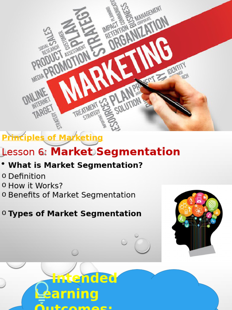 Week 6 Market Segmentation | PDF