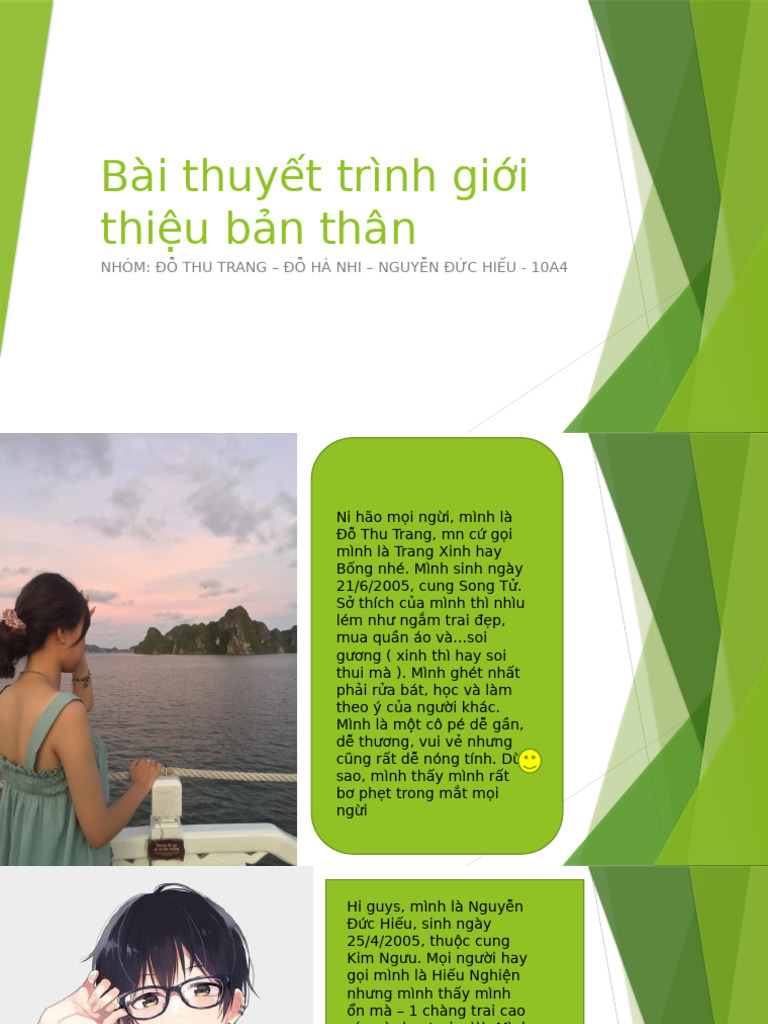 BÃ I Thuy?t Trã NH Gi?i Thi?u B?N Thã N | PDF