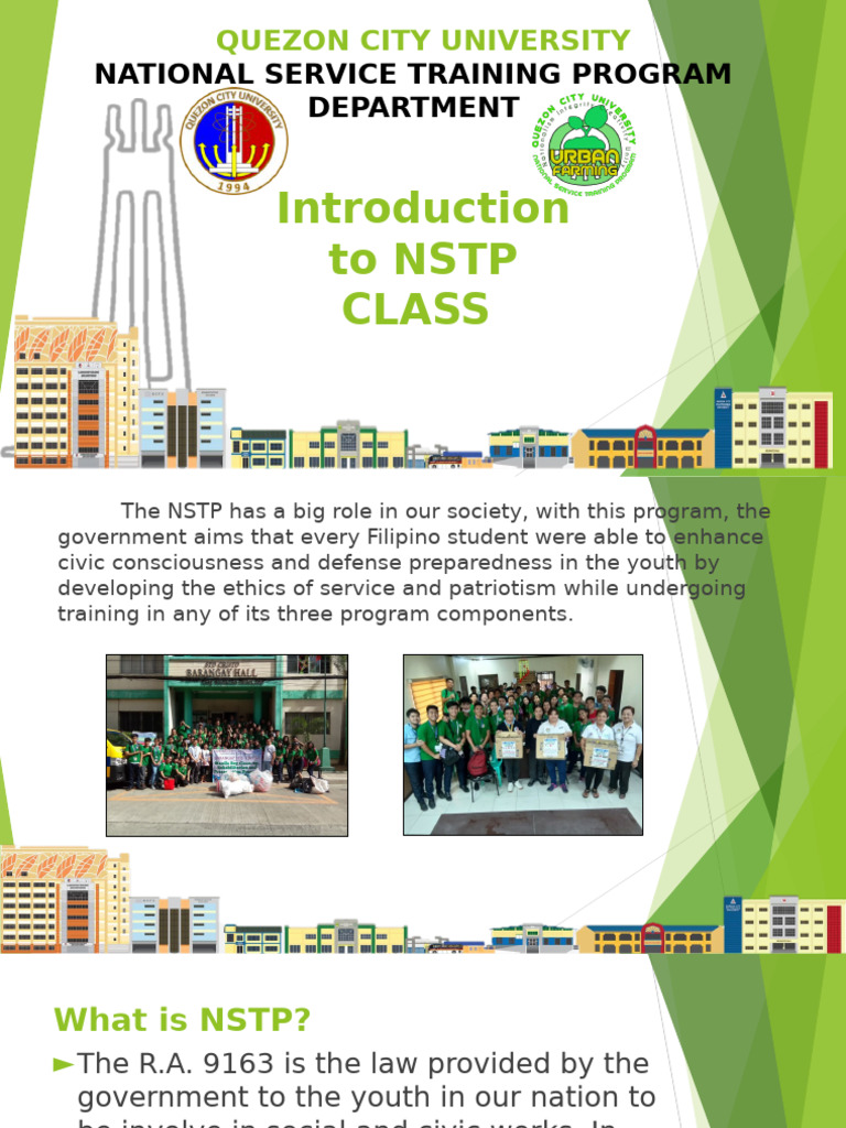 NSTP Introduction ONSITE | PDF