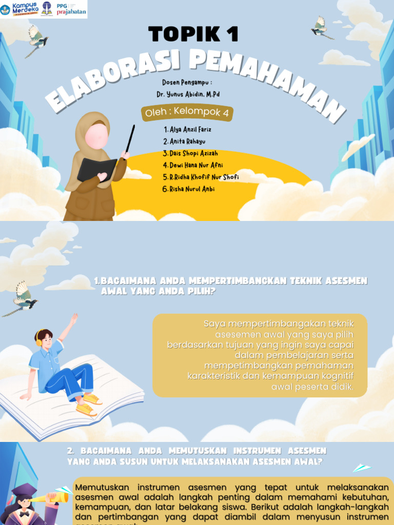Kelompok 4 - Elaborasi Pemahaman Topik 1 Asesmen | PDF