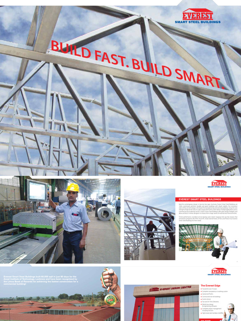 Smart Steel Building Structure | PDF | Screw | Technology & Engineering