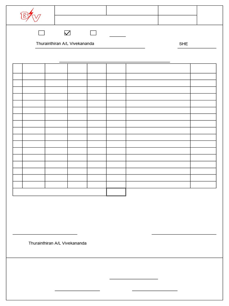 HR07 - Replacement Leave Form (BV) | PDF