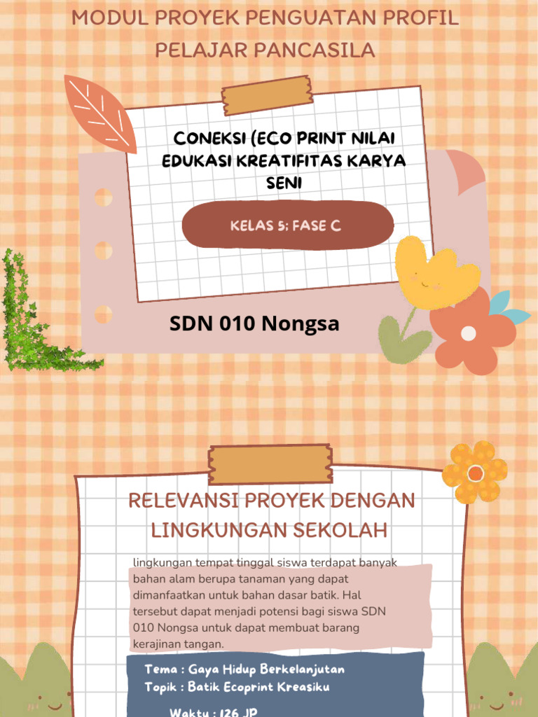 MODUL ECO PRINT-proyek Klas 5 - Compressed | PDF