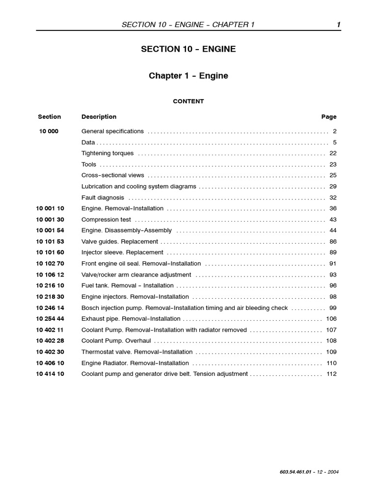 Shop Manual FPT 8035-8045 | PDF