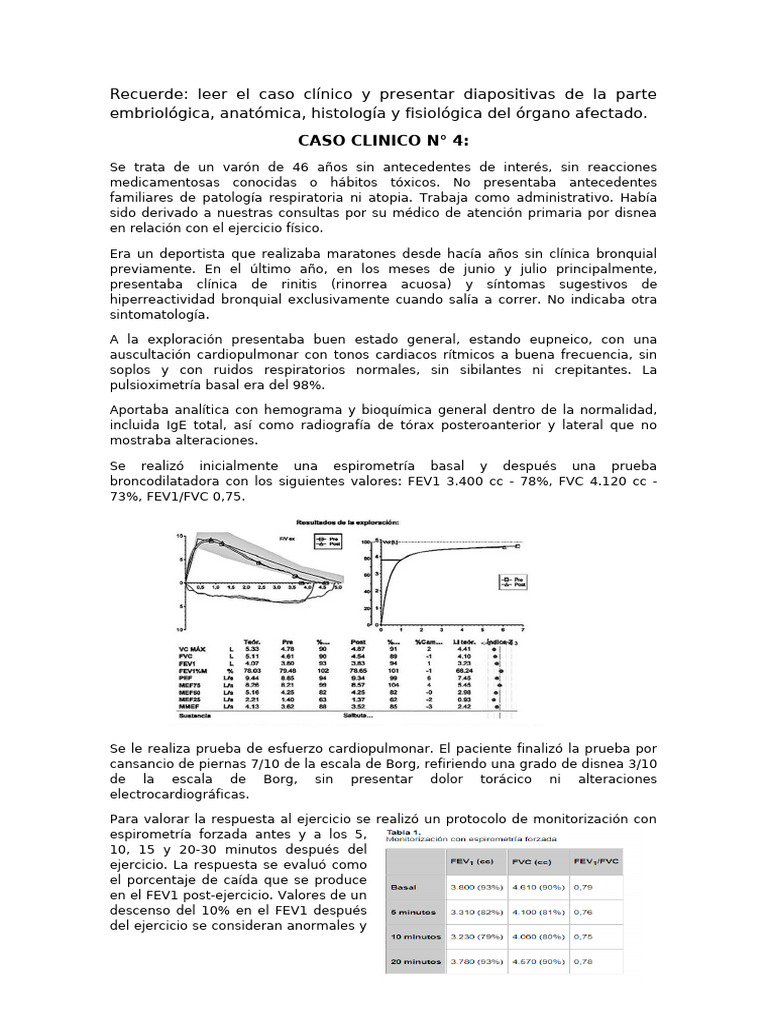 Caso Clinico Semana 3 - Pract 4 | PDF