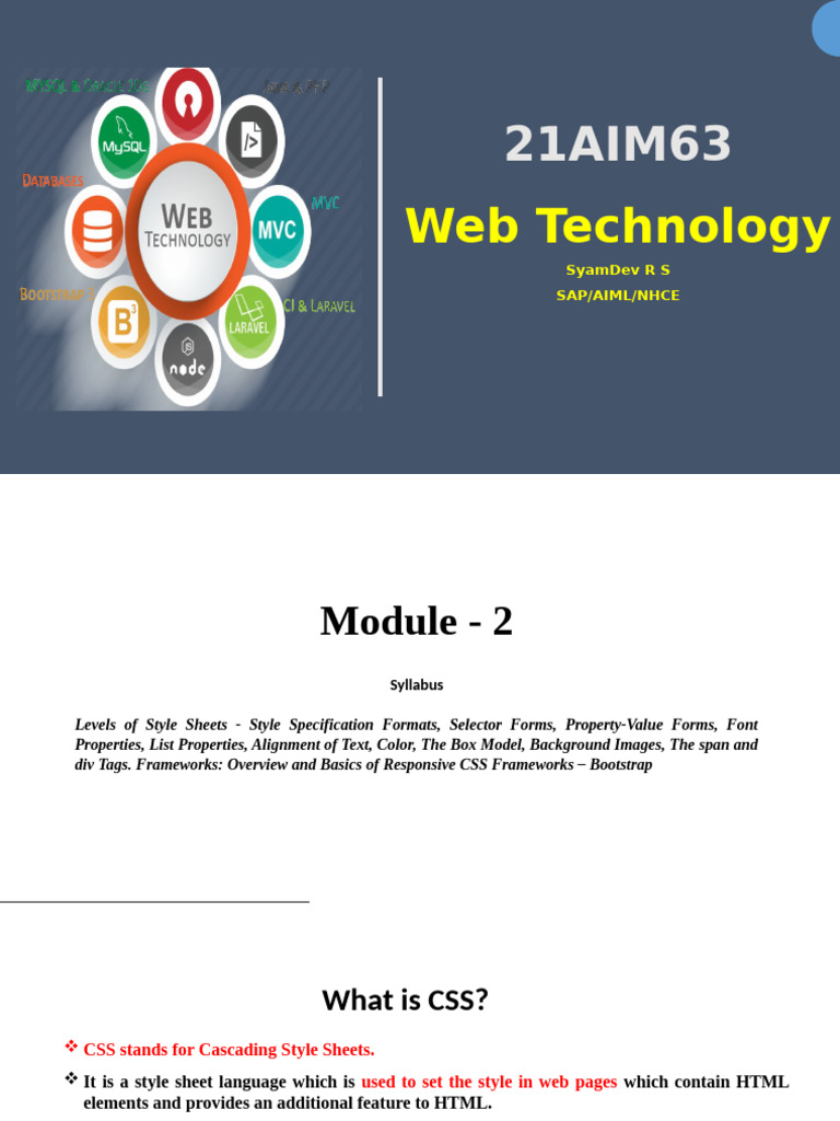 21AIM63WT-Module2 2 | PDF