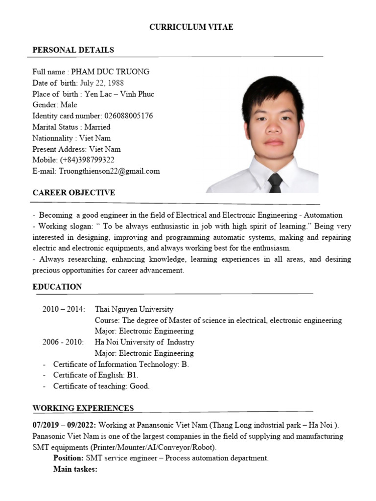 Pham Duc Truong | PDF