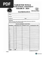 Grade 6 Kpsea Answer Sheet | PDF | Student Assessment And Evaluation ...