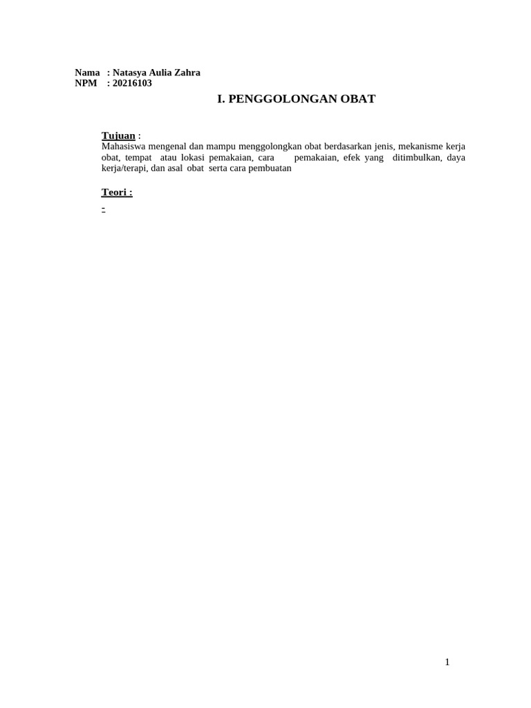 Natasya Aulia Zahra | PDF