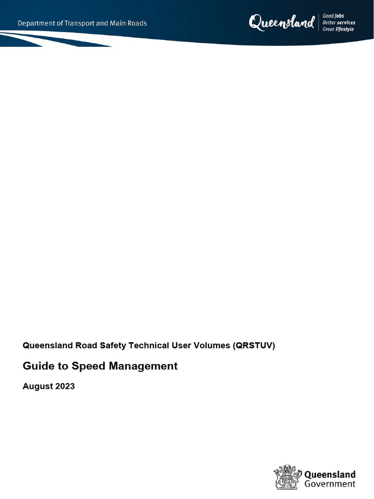 QRSTUV Guide To Speed Management | PDF