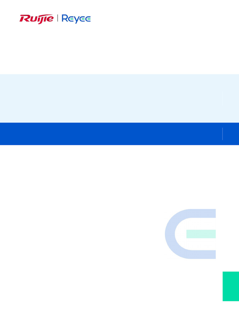 Ruijie Cloud Cookbook 7.0 (V1.5) | PDF