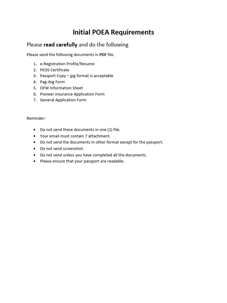 Initial Requirements Guidelines | PDF | Identity Document | Passport