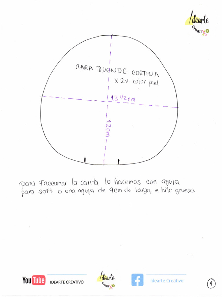 Molde Duende Cortinero 1 2 | PDF