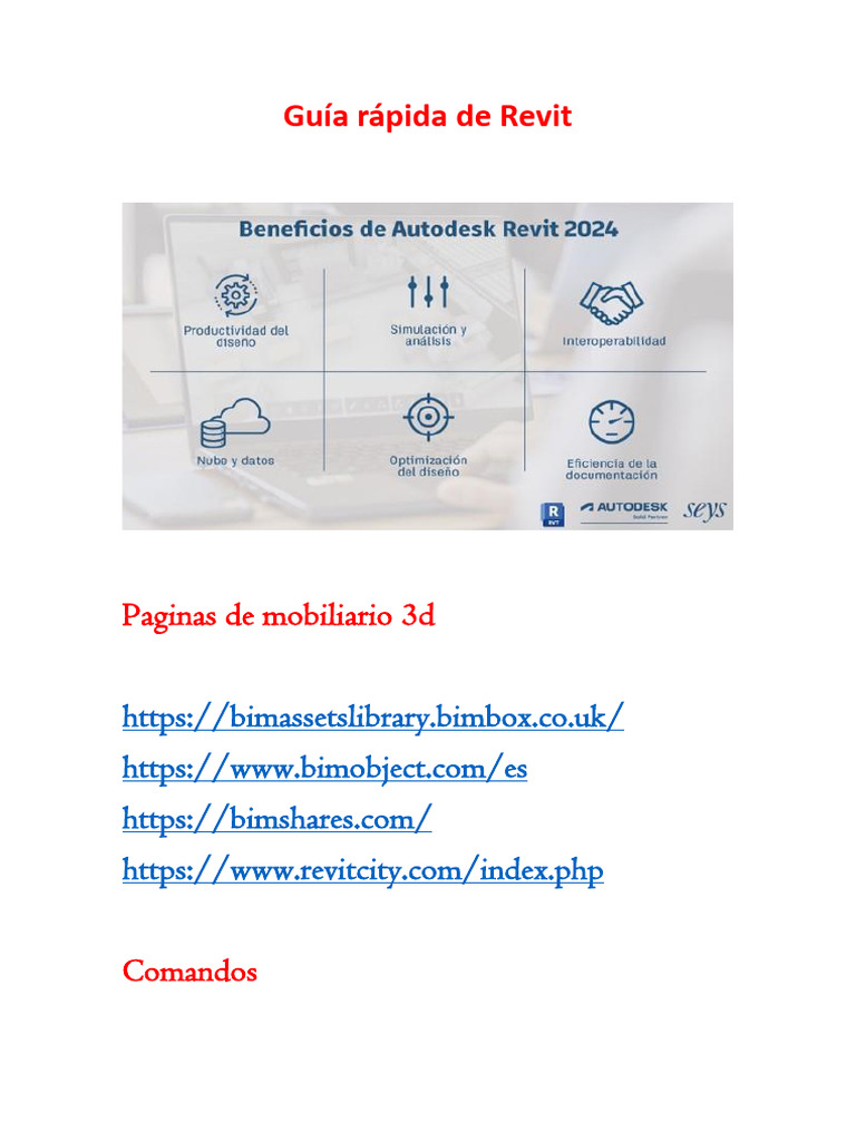 Guía Rápida de Revit | PDF
