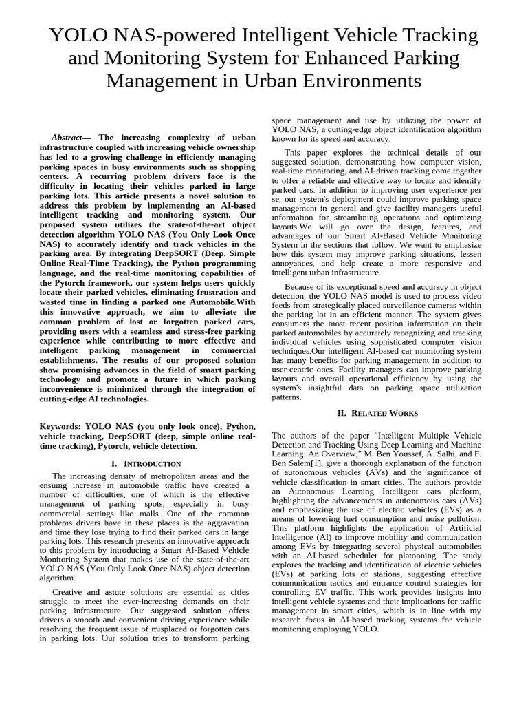 Sample Conference Paper | PDF | Artificial Intelligence | Technology ...