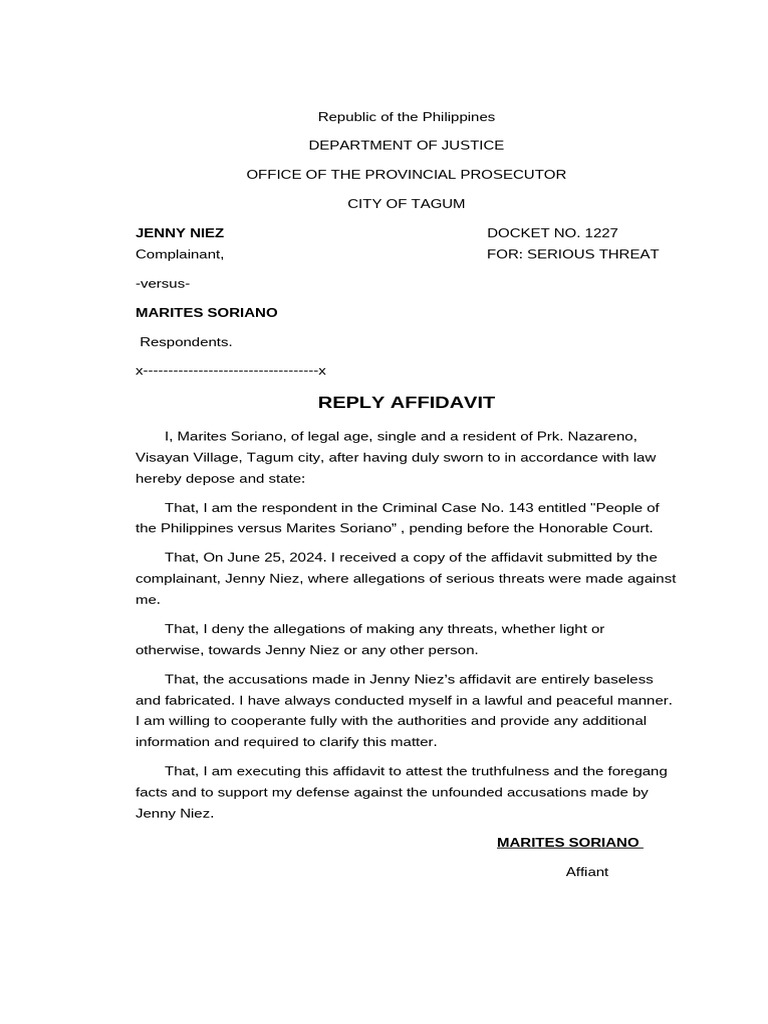 Police File Affidavit in Technical English Writing | PDF