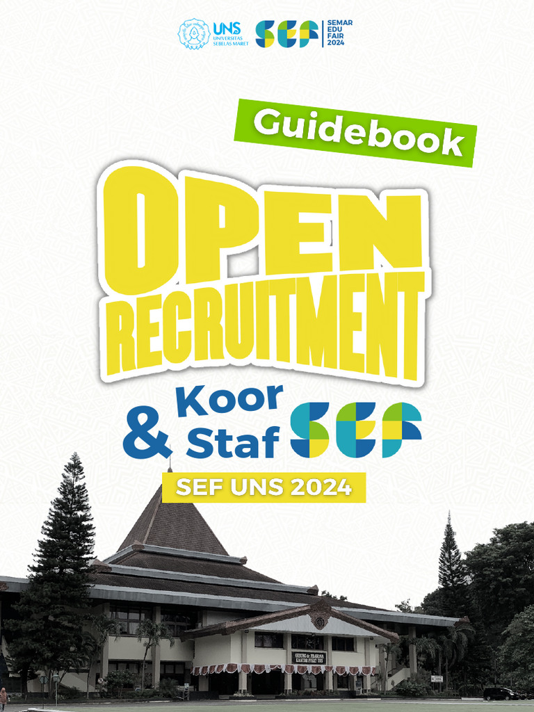 Guidebook Sef 2024 | PDF