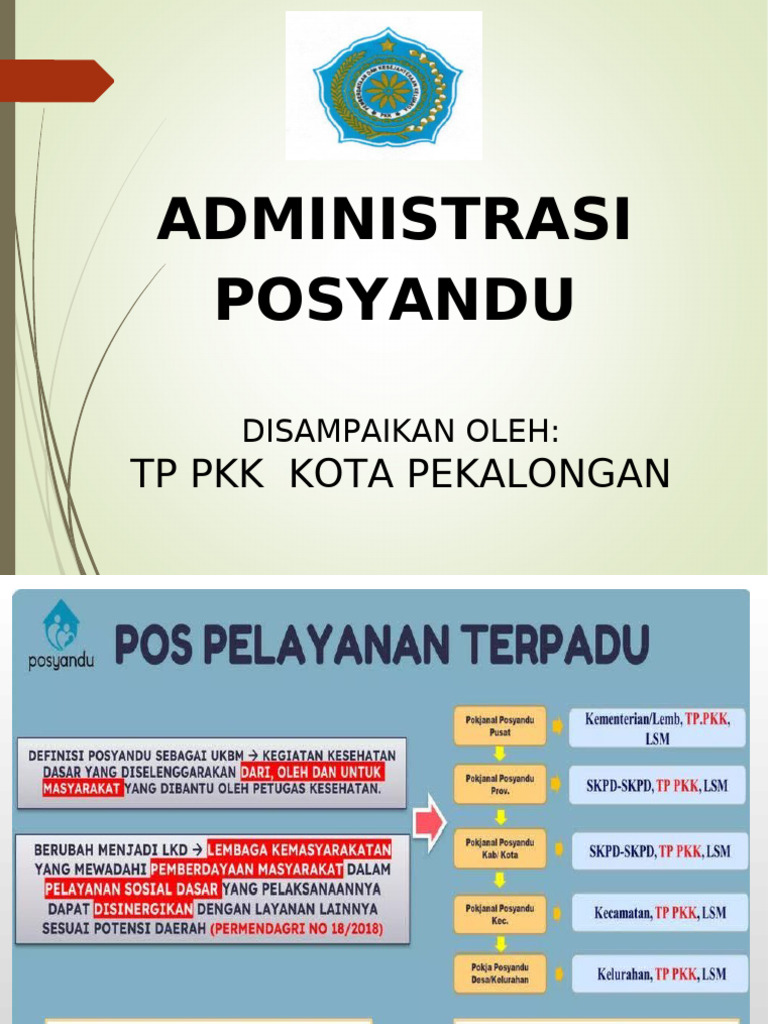 Admin Posyandu Pokjanal | PDF