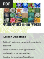 Patterns and Numbers in Nature and The World | PDF | Pattern | Nature
