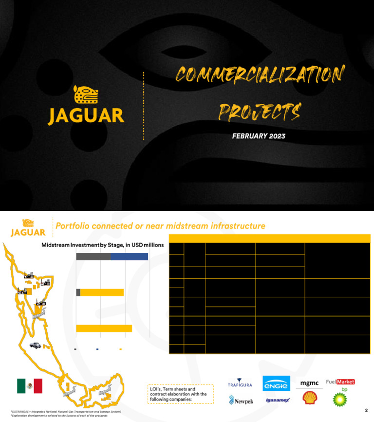 Jaguar, Commercialization Projects - 20230222 VF | PDF