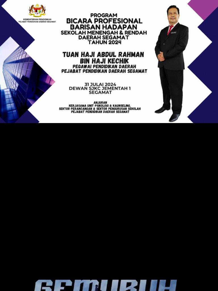 Bahan Pembentangan PPD SEGAMAT | PDF