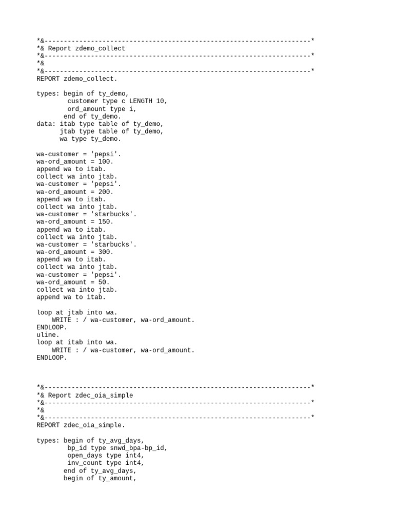 06 OIA Simple With ABAP | PDF