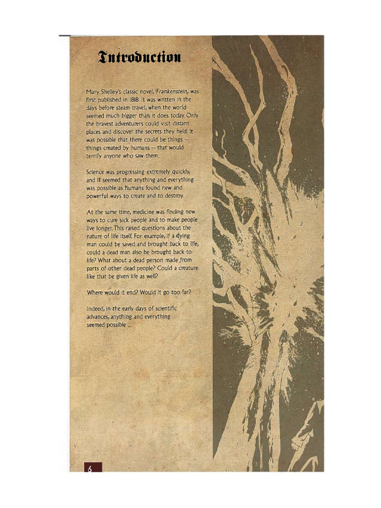 Frankenstein Walton Letters and Volume 1 | PDF