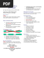 Lecture 4 - Writing The Background and Related Work Sections | PDF ...
