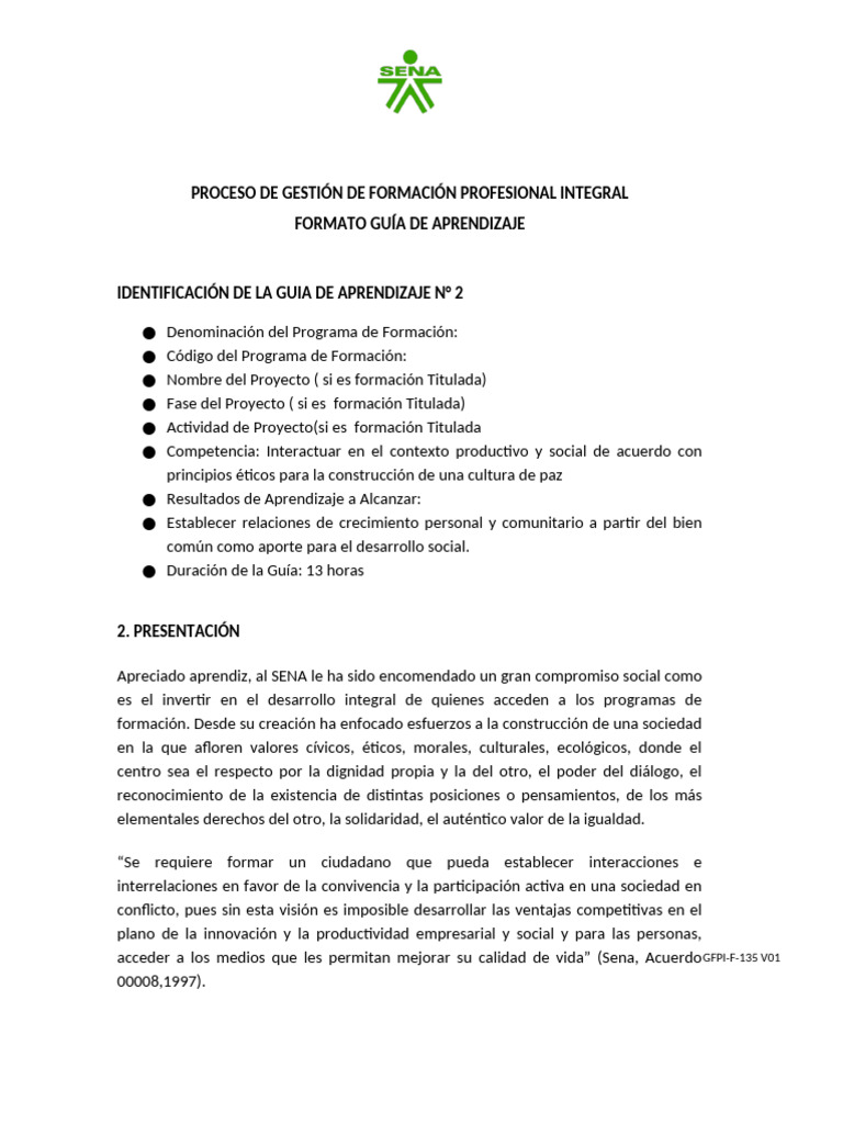 2 Guía de Aprendizaje 2 | PDF