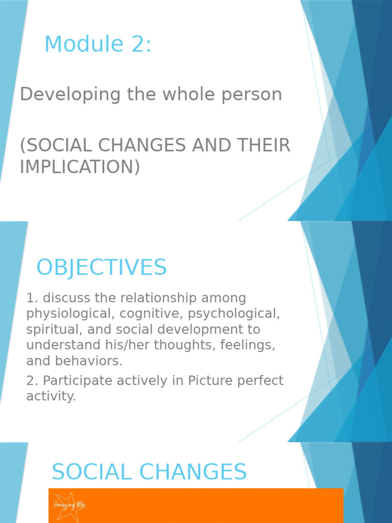 Module 2 Social Changes | PDF